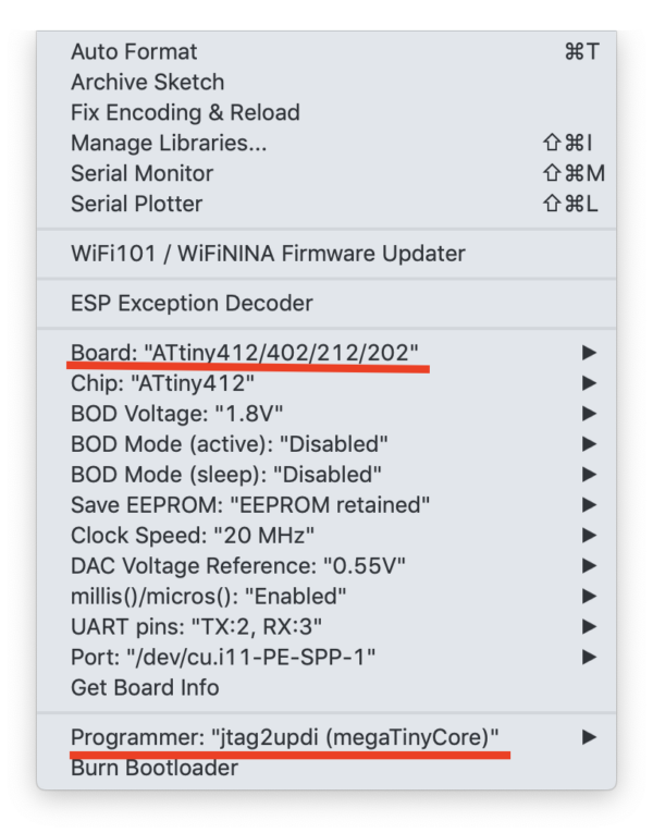 Program ATtiny 0-Series Chips with a Miniature UPDI Dongle - Electronics-Lab