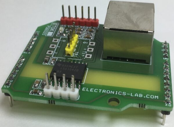 Isolated CAN BUS Transceiver Arduino Shield - Electronics-Lab