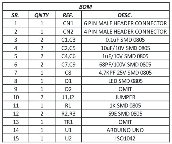Isolated Can Bus Transceiver Arduino Shield Electronics
