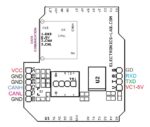 Isolated CAN BUS Transceiver Arduino Shield - Electronics-Lab