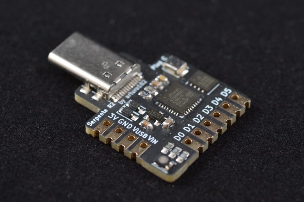 Serpentine - Tiny CircuitPython-Based Development Board - Electronics-Lab