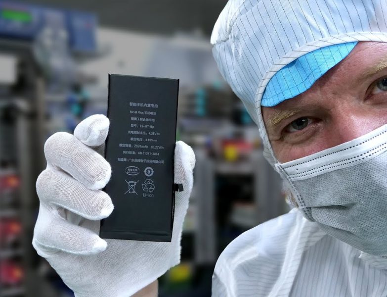 Inside an iPhone Battery Factory – in China - Electronics-Lab.com