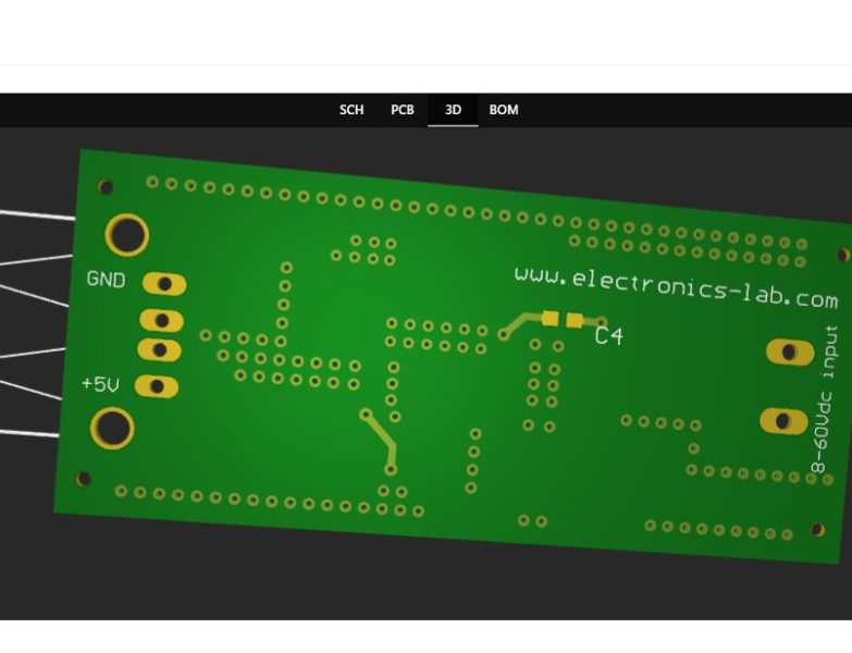 60V to 5V 3.5A Buck converter with USB output Electronics Lab ...