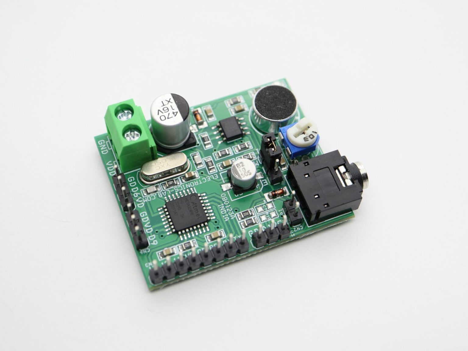 Sound to RC Servo Driver v2.0 - Arduino Compatible - Electronics-Lab
