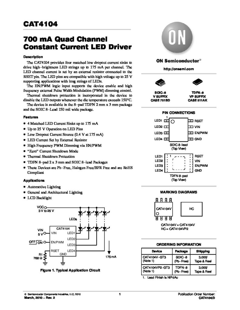 CAT4104-D - Electronics-Lab.com