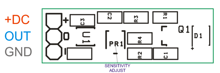 Reflectance based Proximity Sensor using Si1102 - Electronics-Lab