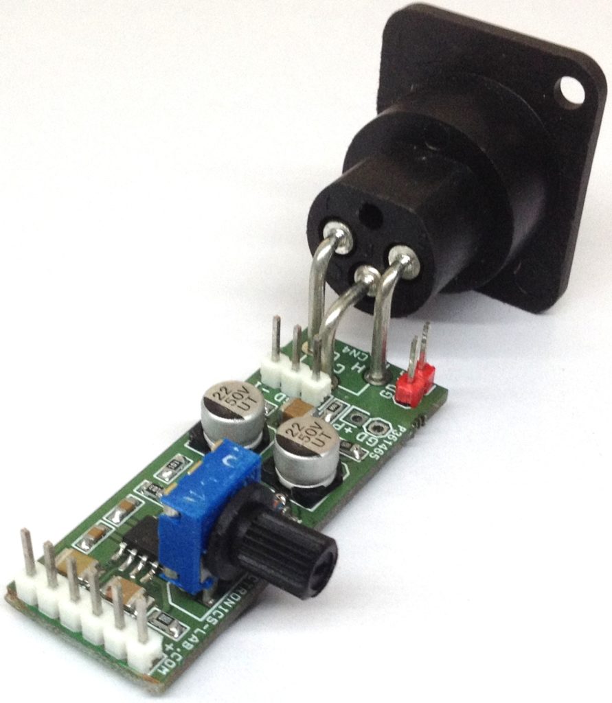 Phantom Powered Microphone Pre-Amplifier using SSM2019 - Electronics-Lab