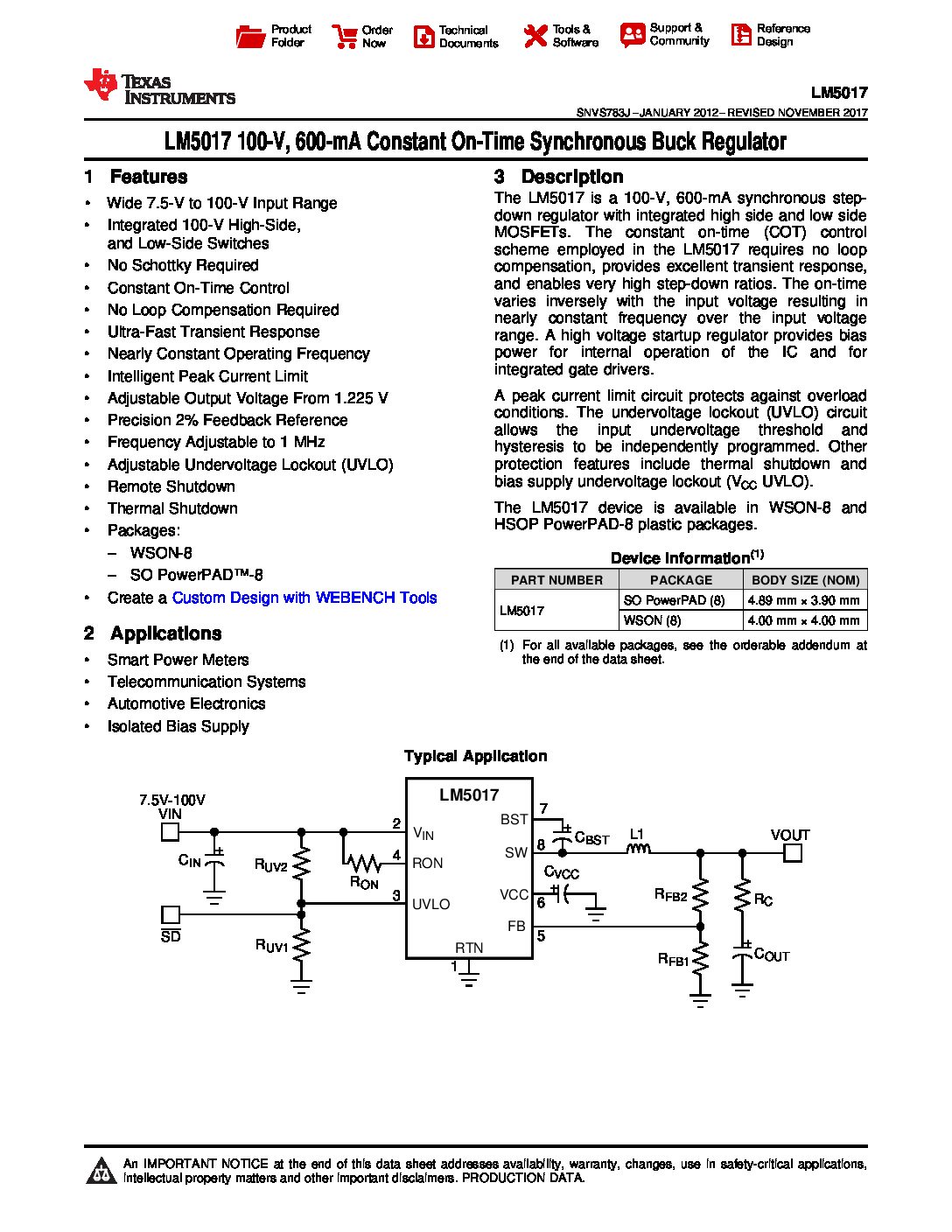 lm5017 - Electronics-Lab.com