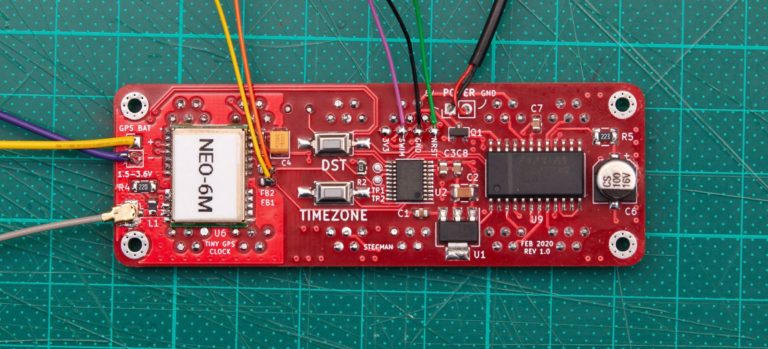 Vintage VQB 71 Seven-Segment LED Displays Make GPS Clock Both Brilliant ...