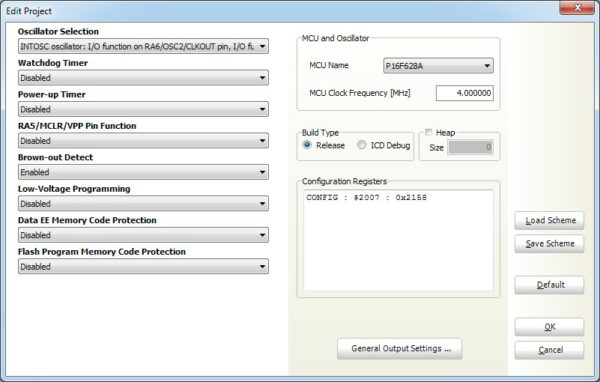 7-segment Mini Clock using PIC16F628A and DS1307 RTC - Electronics-Lab