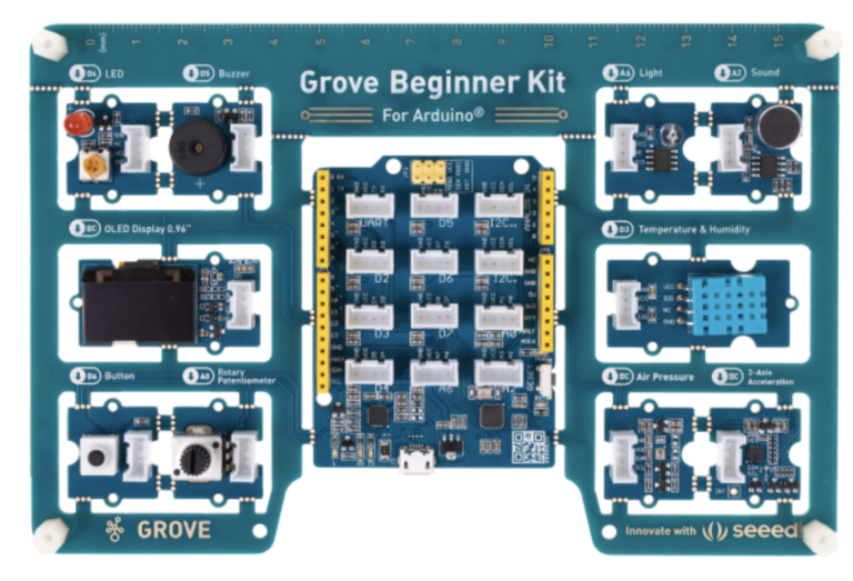 Seeed Launches an innovative All-in-one Grove Beginner Kit for Arduino - Electronics-Lab