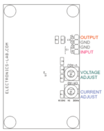 0-6V @ 1.5A Adjustable Power Supply With Current Limit using LT3081 ...