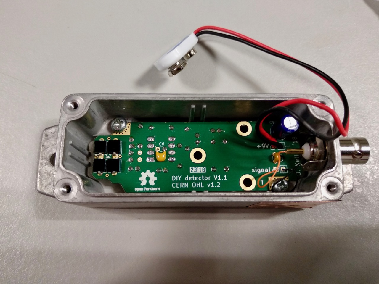 DIY Silicon Photodiode Particle Detector directly from CERN ... DIY Silicon Photodiode Particle Detector directly from CERN ...