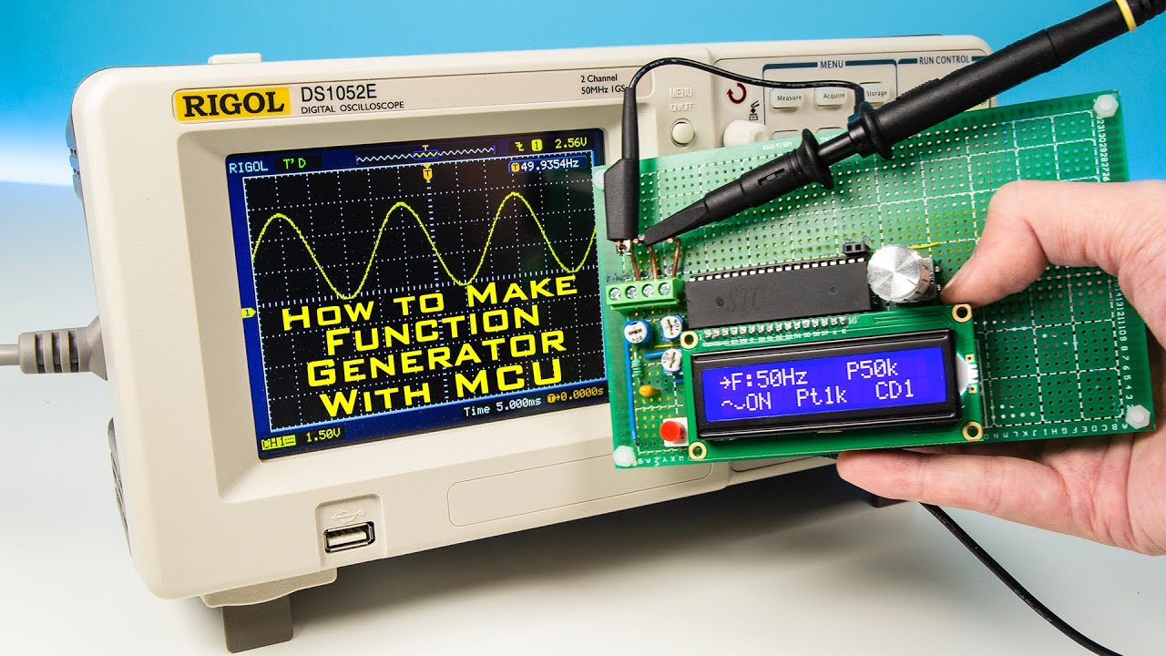 A Simple Miniature Digital Storage Oscilloscope powered by an STC MCU ...