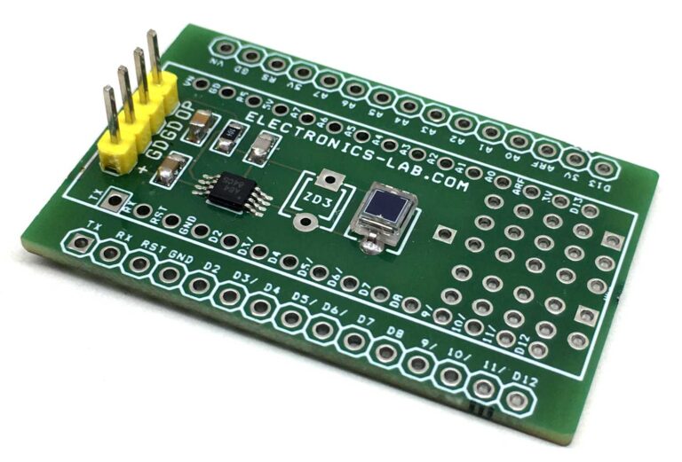 Photodiode Amplifier for Visible Light Using OPA381 - Arduino Nano ...