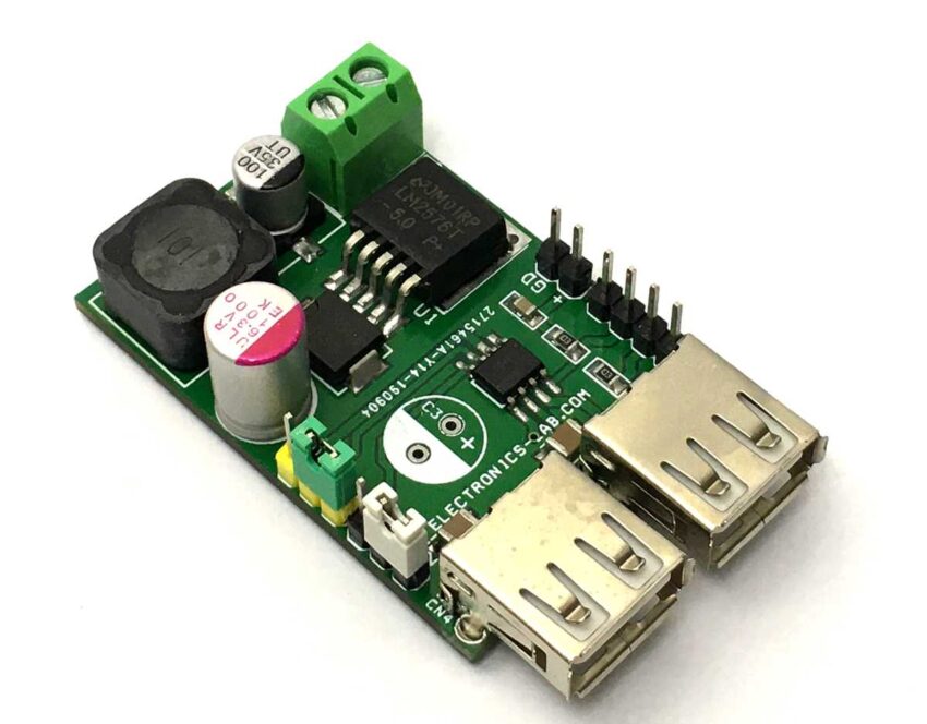 Dual USB Host/Hub Output with Constant Current Limit/Protection ...