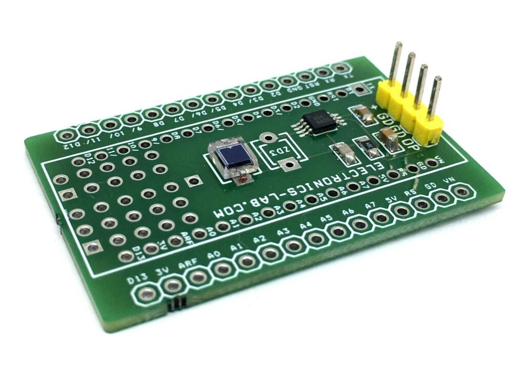 Photodiode Amplifier for Visible Light Using OPA381 - Arduino Nano ...