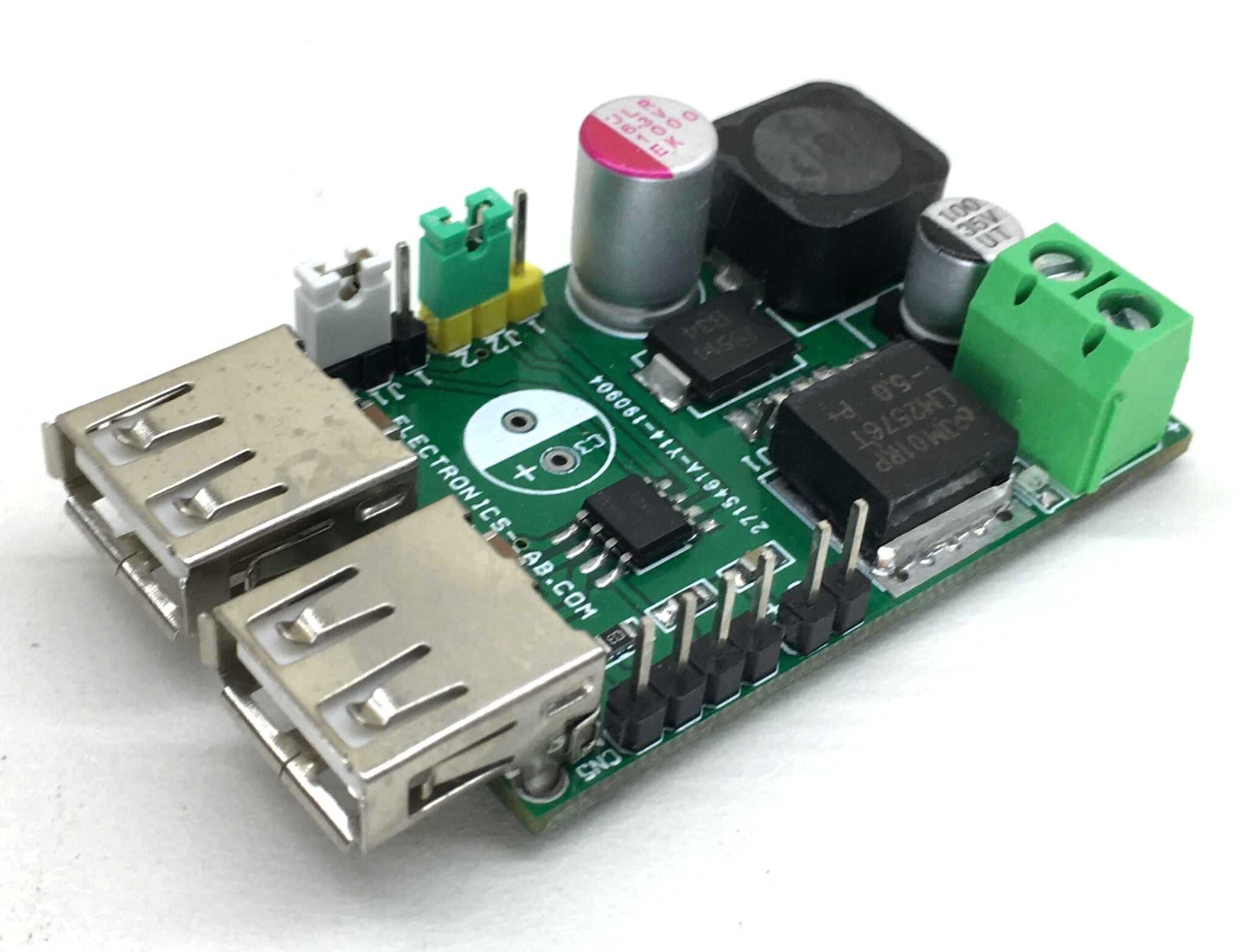 Dual USB Host/Hub Output with Constant Current Limit/Protection ...