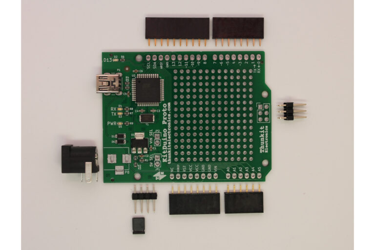 Meet the KitDuino: The Atmega32u4 based Development Board - Electronics-Lab