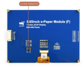 Meet the New Affordable Multi-Color E-Paper Display from Waveshare ...