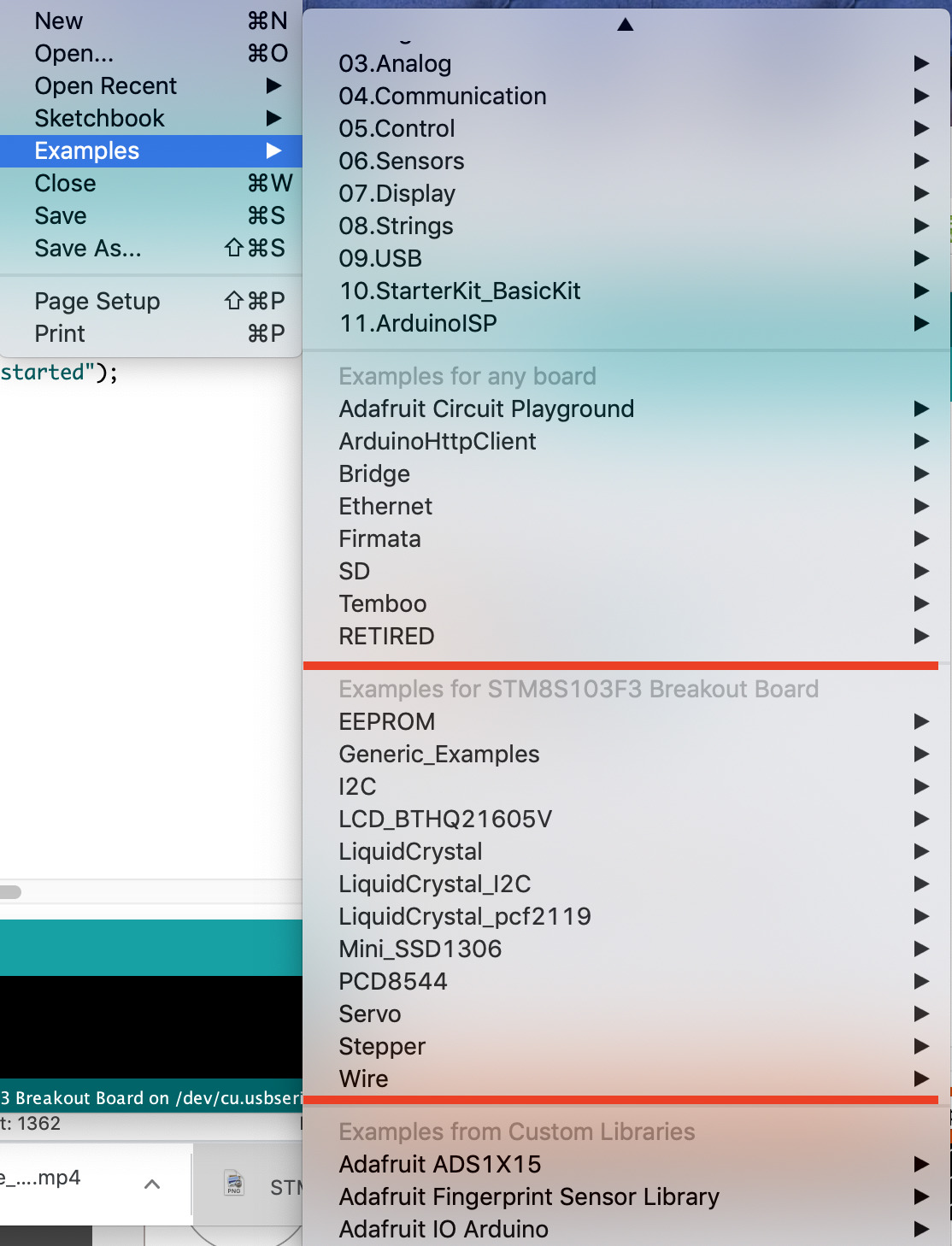Programming Stm8s Microcontrollers Using Arduino Ide Electronics