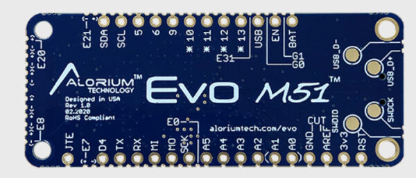 Evo M51 Compute module Features Atmel SAMD51 MCU with Intel MAX 10 FPGA ...