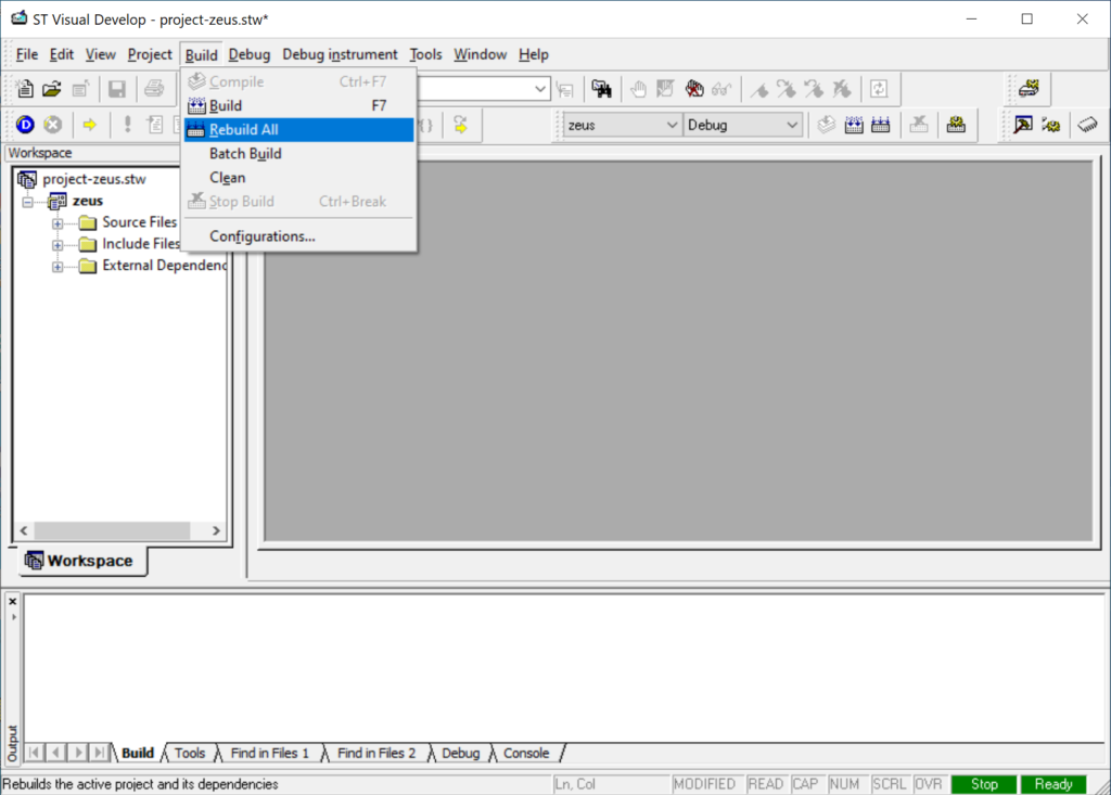 Getting Started With Stm8s Using Stvd And Cosmic C Compiler Electronics 