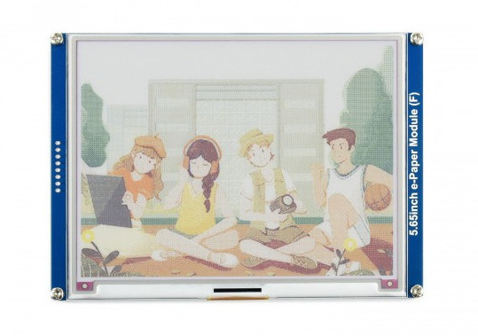 Meet the New Affordable Multi-Color E-Paper Display from Waveshare ...