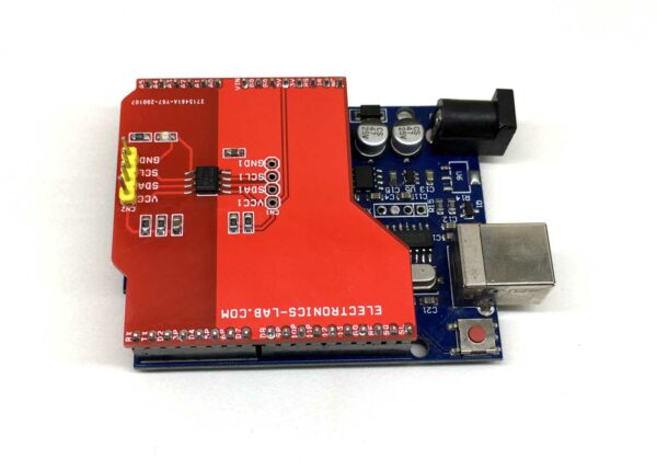 Optically Isolated Bidirectional I2C Shield For Arduino - Electronics-Lab