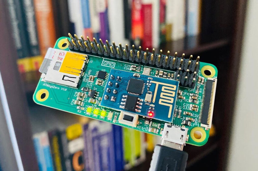 Meet the AtmegaZero: An ATmega32U4 with a Raspberry Pi Zero Form Factor - Electronics-Lab