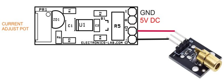 Adjustable Constant Current LASER Diode/LED driver - Electronics-Lab