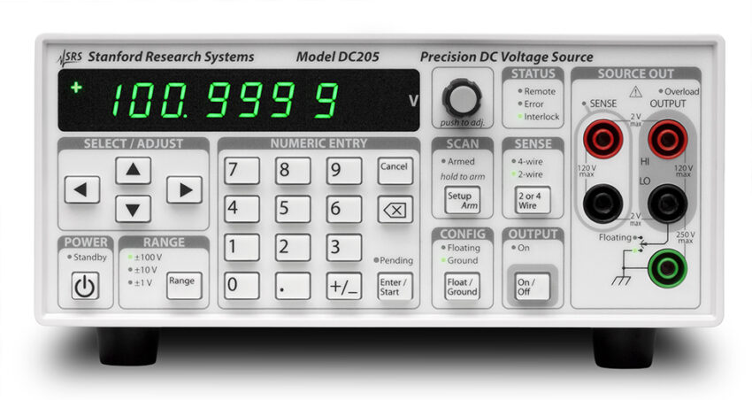 DC205 - Precision DC voltage source - Electronics-Lab