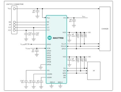Maxim+MAX77958 - Electronics-Lab.com