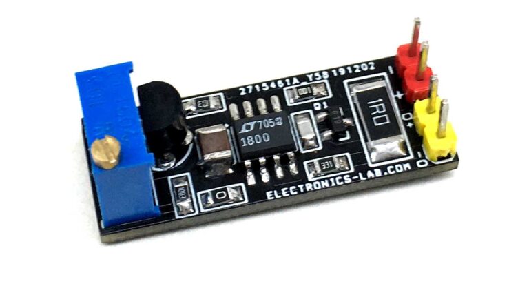 Adjustable Constant Current LASER Diode/LED driver - Electronics-Lab