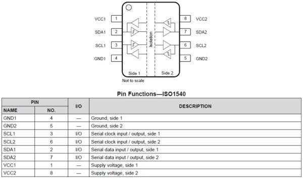 Optically Isolated Bidirectional I2C Shield For Arduino - Electronics-Lab
