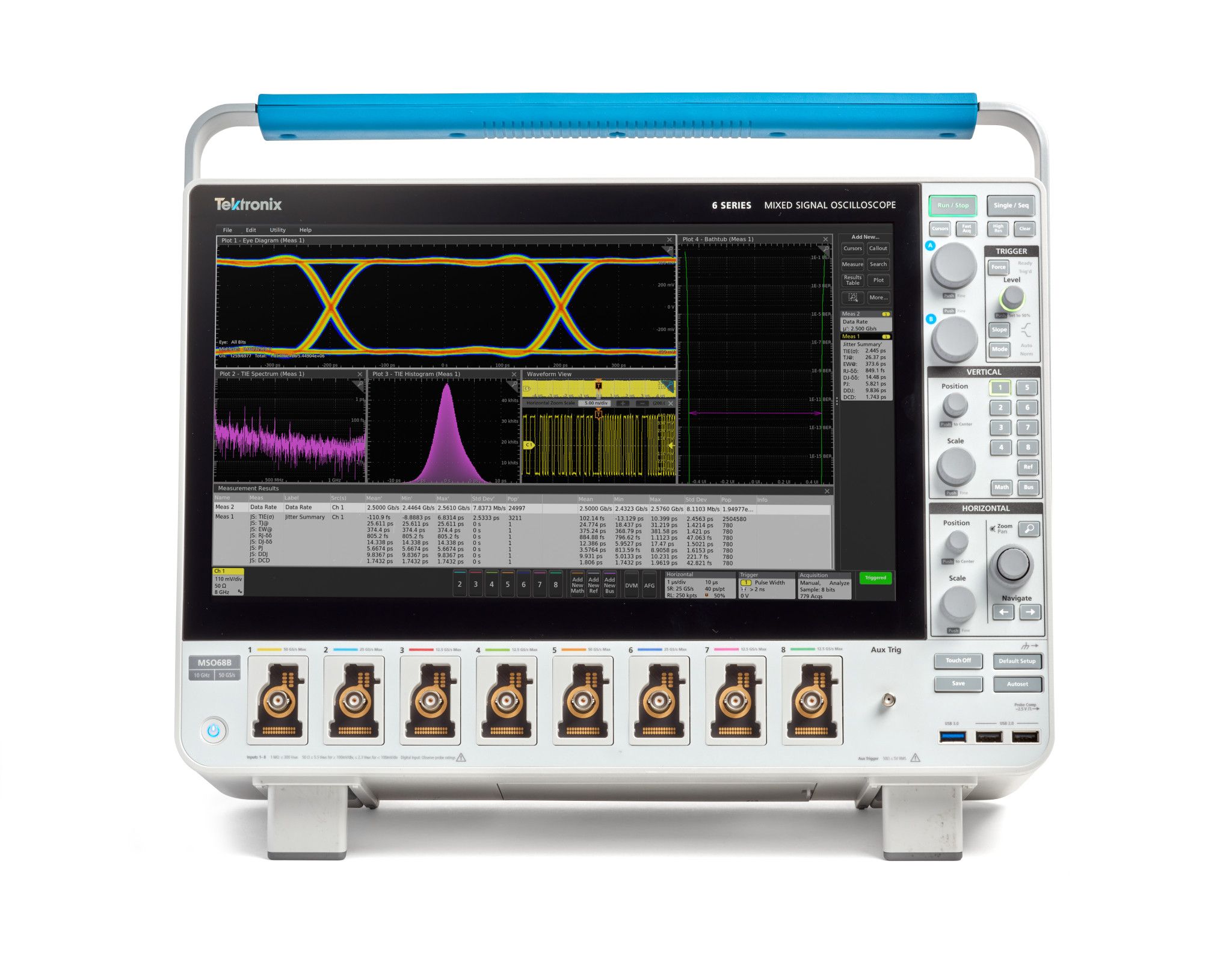 Tektronix Delivers Industrys First 10 Ghz Oscilloscope With 4 6 Or 8