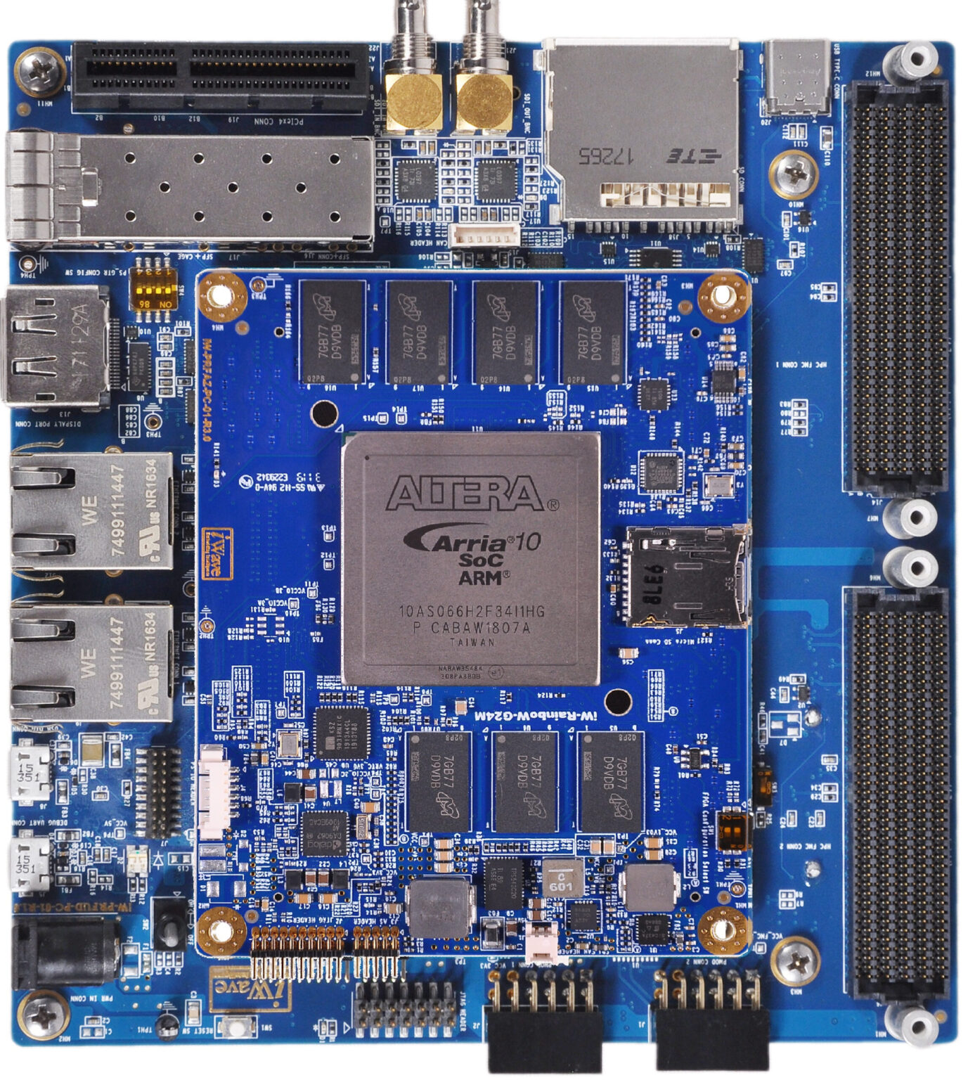 High-end FPGA SOM based on Arria 10 GX FPGA - Electronics-Lab