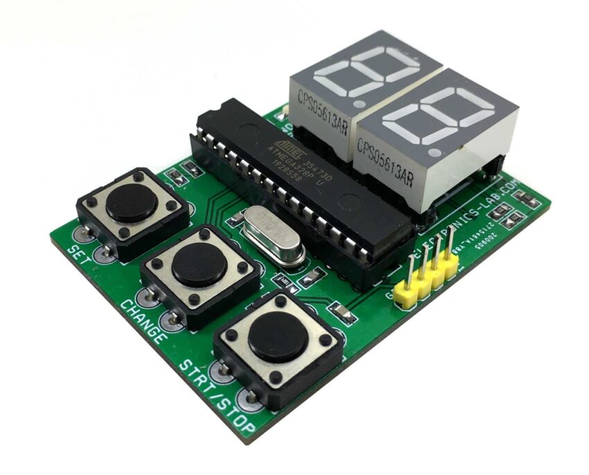 Arduino Compatible 2-digit 7-segment Display Board for Timer/Counter ...