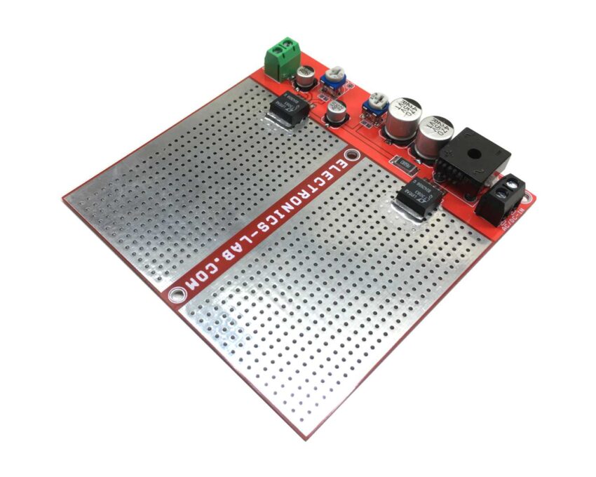 0 to 10 V Adjustable Lab Power Supply with Current Control ...