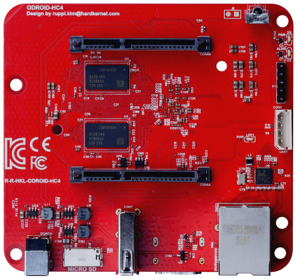 Hardkernel Odroid-HC4 is a low-cost dual-bay NAS that sells for $65 and ...