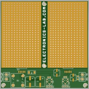 0 to 10 V Adjustable Lab Power Supply with Current Control ...