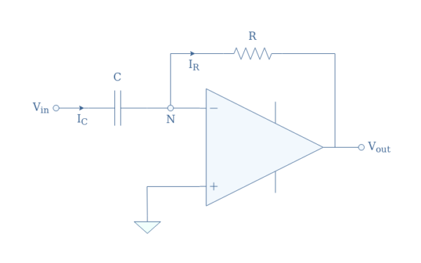 OPAMP Differentiator - Electronics-Lab