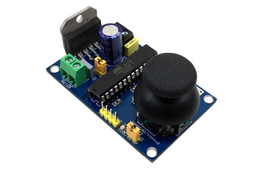 Brushed DC Motor Speed and Direction Controller Using Joystick ...
