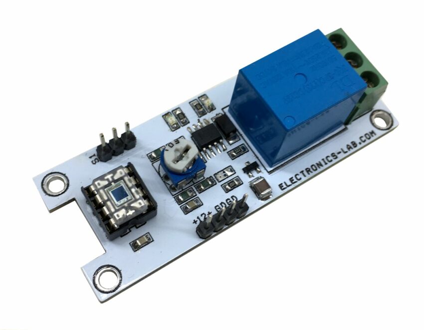 Analog Light Sensor + Light Sensitive Switch using OPT101 - Electronics-Lab