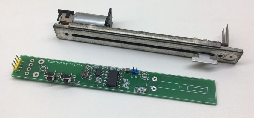Motorized Slide Potentiometer Driver - Electronics-Lab