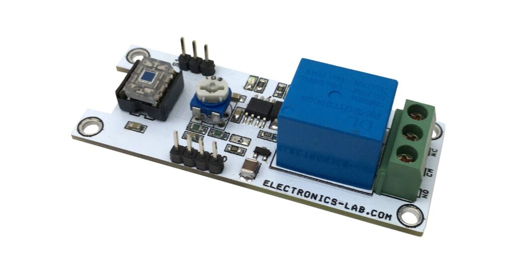 Analog Light Sensor + Light Sensitive Switch using OPT101 - Electronics ...