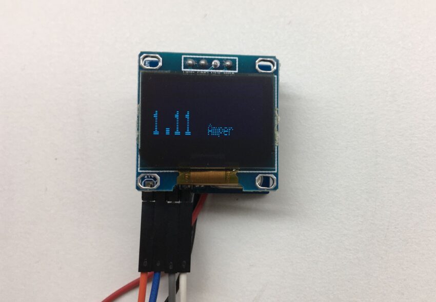 Current Meter Using 0.96" OLED Display - Electronics-Lab