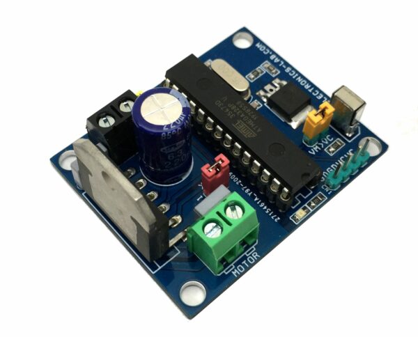 Brushed DC Motor Controller Using Infra-Red Remote - Electronics-Lab