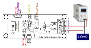 Analog Light Sensor + Light Sensitive Switch using OPT101 - Electronics ...