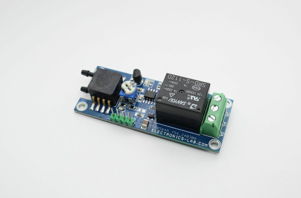 Liquid or Air Pressure Switch with Relay - Electronics-Lab